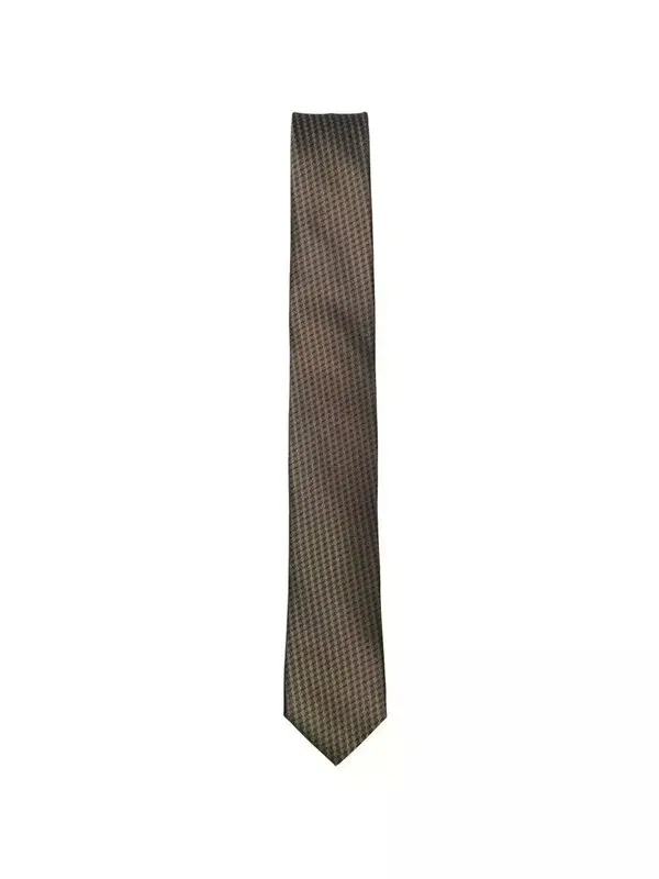 Karl Lagerfeld Houndstooth Pattern Tie
