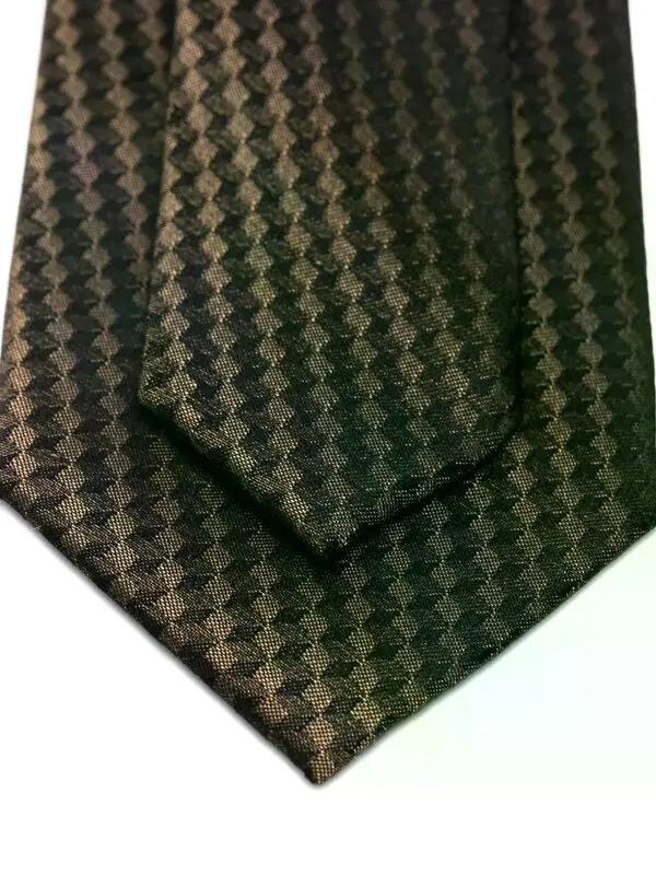 Karl Lagerfeld Houndstooth Pattern Tie