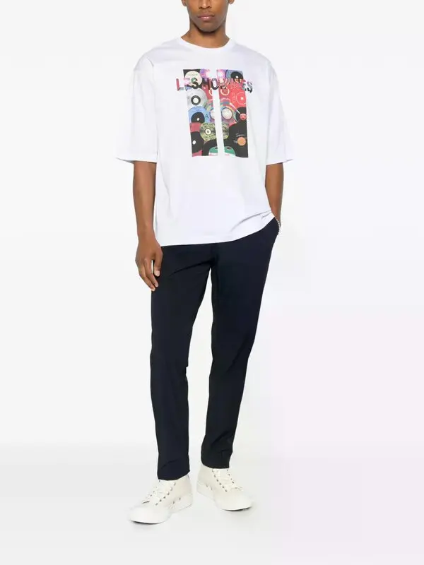 Karl Lagerfeld Logo Plaque Tapered Trousers