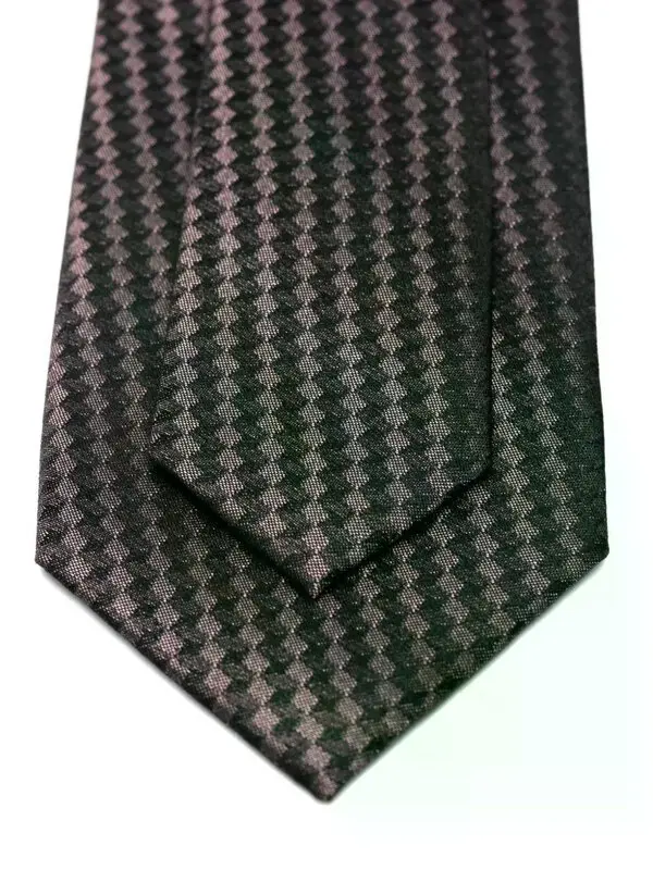 Karl Lagerfeld Houndstooth Tie