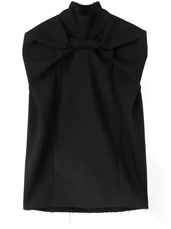 JIL SANDER Raw-cut High-neck Top