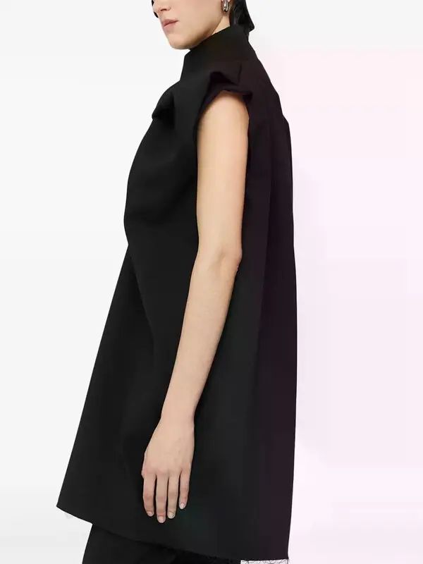 JIL SANDER Raw-cut High-neck Top