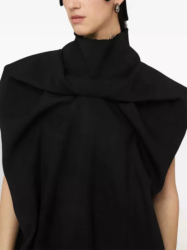 JIL SANDER Raw-cut High-neck Top