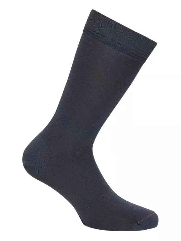 Zegna Ribbed Ankle Socks