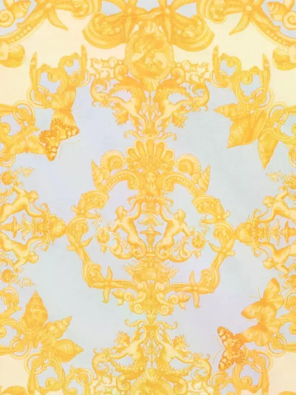 Versace 1990s Baroque-print Handkerchief