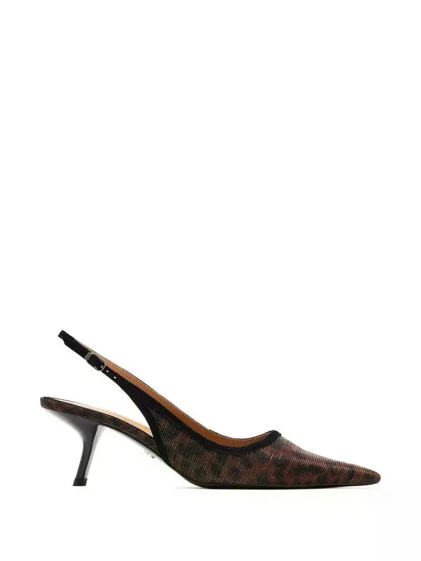 Sam Edelman Bianka Leopard-print Slingback Pumps