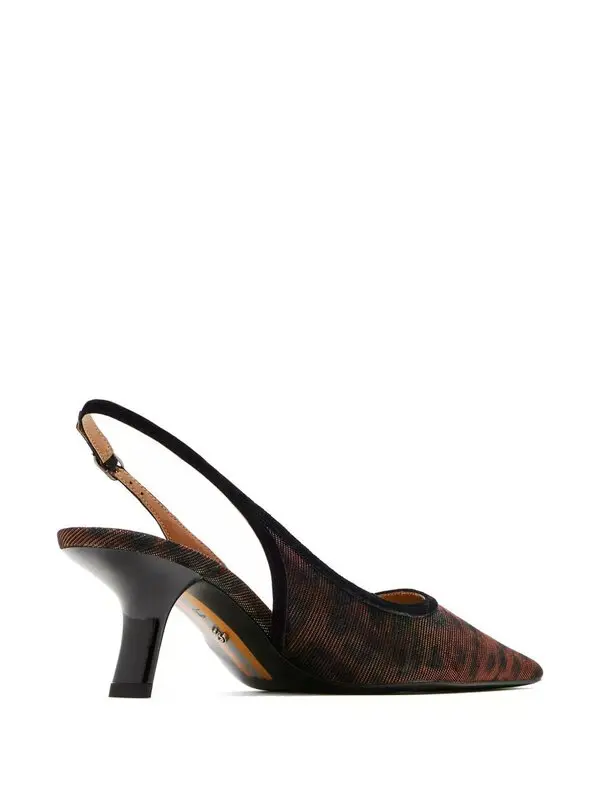 Sam Edelman Bianka Leopard-print Slingback Pumps