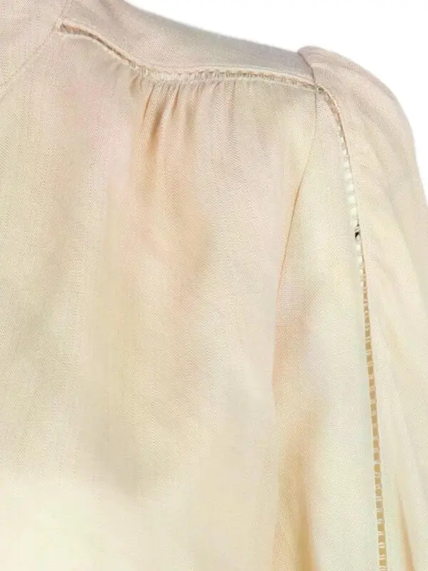 L'Agence Kiera Ladder-trim Blouse