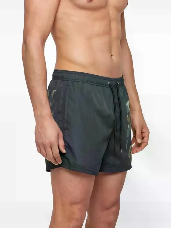 Sundek Camouflage Logo Swim Shorts