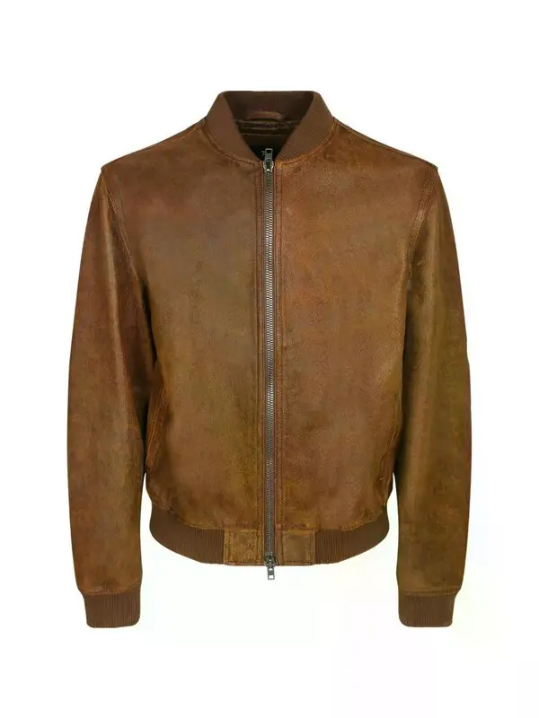 7 For All Mankind Distressed Effect Jacket