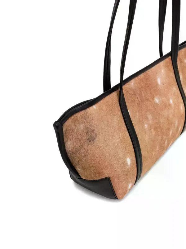 ST. AGNI Fawn Leather Tote Bag