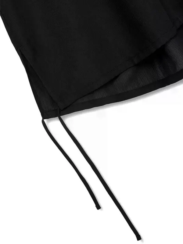 STUDIO TOMBOY Drawstring Hem Chest Pocket Shirt