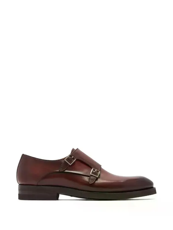 Magnanni Monk-strap Derby Shoes