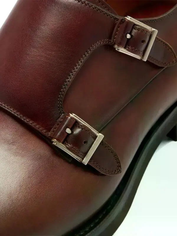 Magnanni Monk-strap Derby Shoes