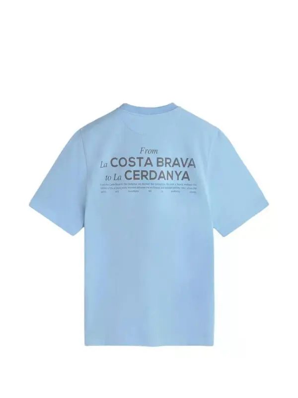 LES HÉRITIERS Slogan Print T-shirt