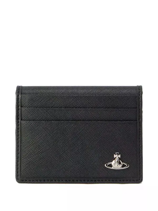 VIVIENNE WESTWOOD Bi-fold Card Holder - Black