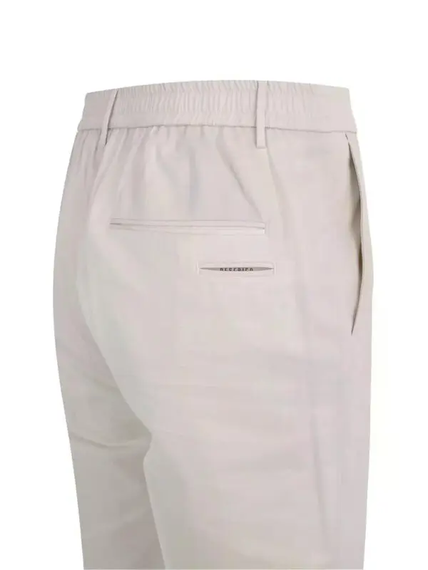 Peserico Tailored Trousers With Elasticated Waistband