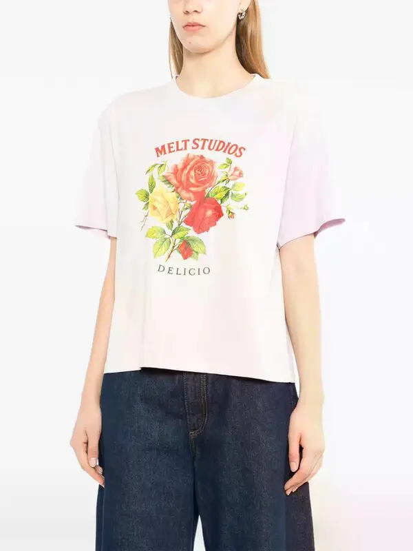 MELT Floral Print T-shirt