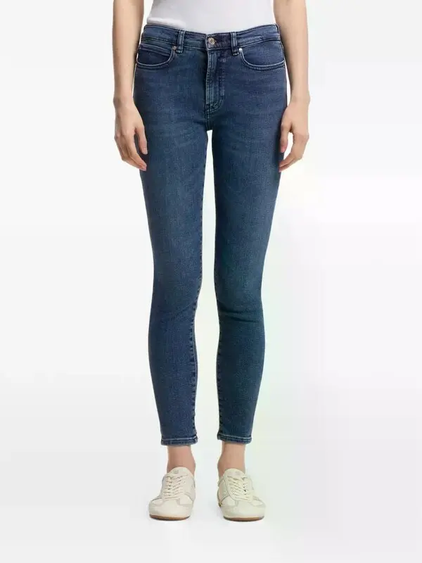 Hugo Logo Patch Skinny Jeans