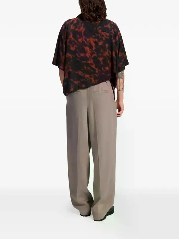 Hugo Belted Pleated Trousers