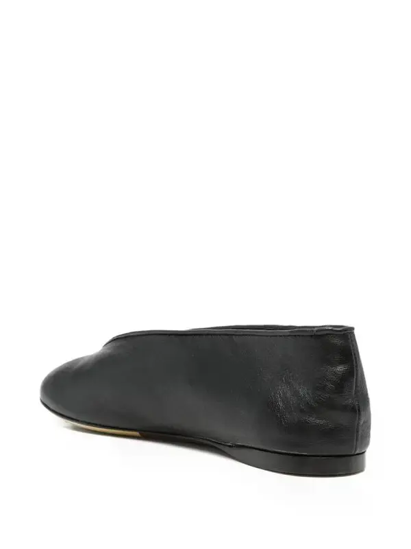 Moschino Leather Ballet Flats