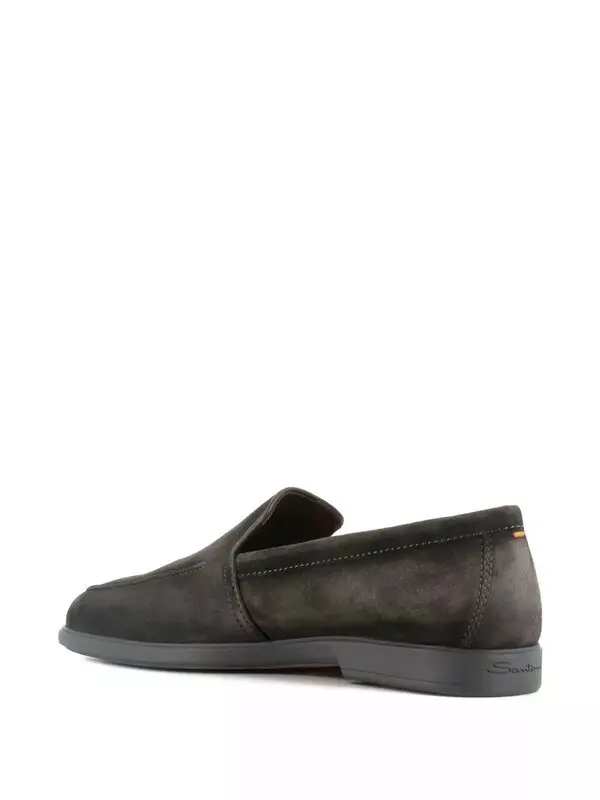 Santoni Suede Loafers