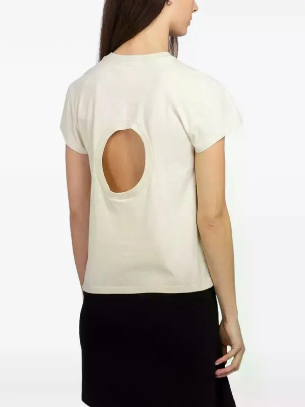 Beaufille Cut-out Short Sleeve T-shirt