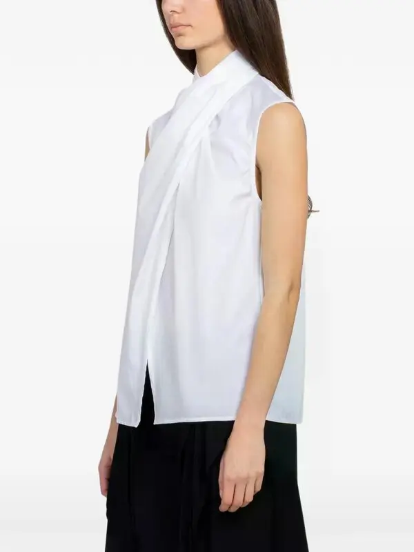 Beaufille Calla Crossover Sleeveless Blouse