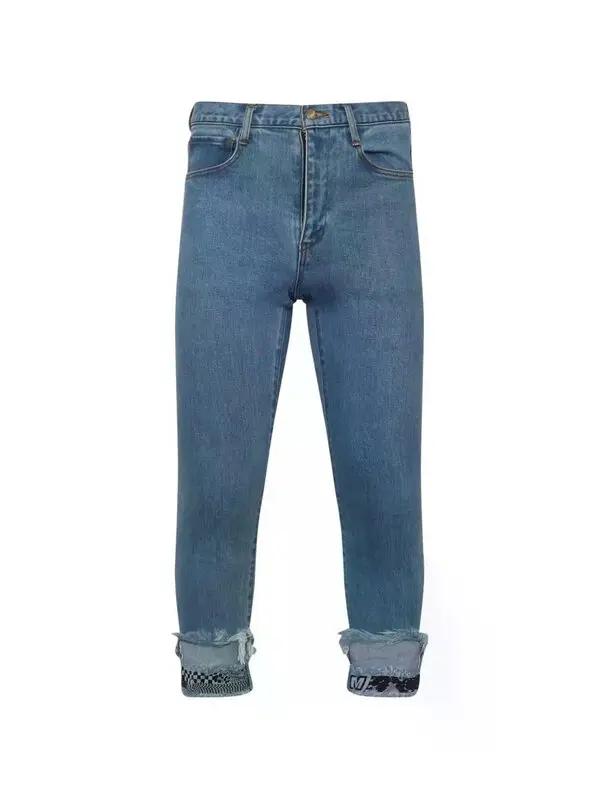 Facetasm Cropped Jeans