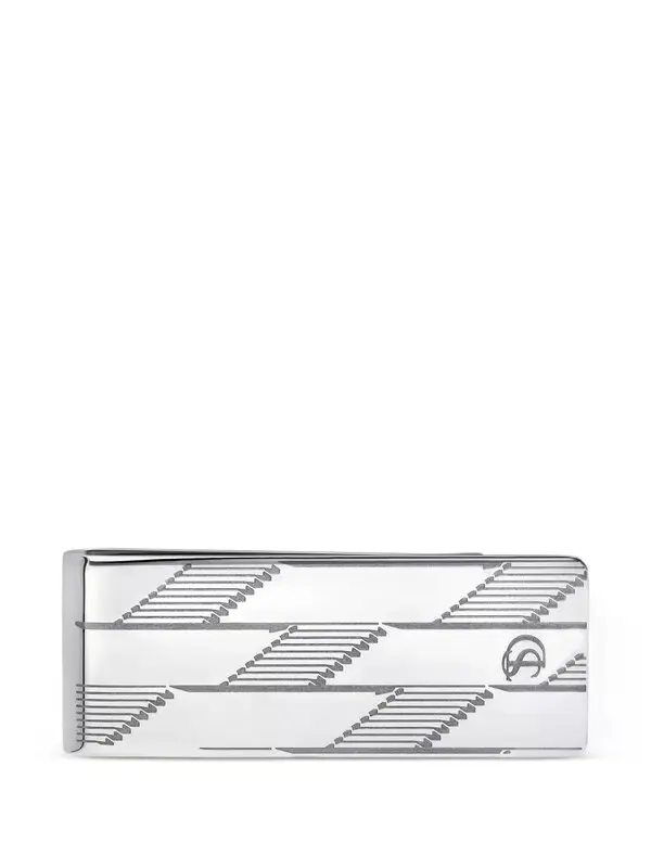 S.t. Dupont Engraved Logo-plaque Money Clip
