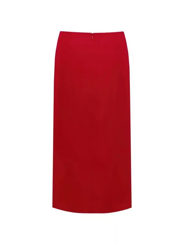 THE ARKOW Lily Side-slit Midi Skirt