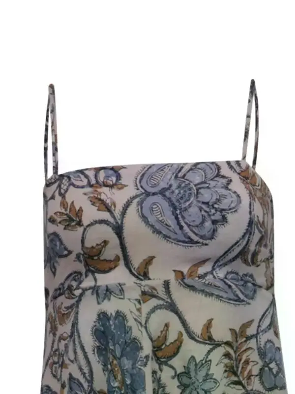 Zimmermann Vitali Floral-print Dress