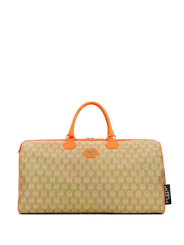 Philipp Plein Monogram Jacquard Holdall Bag - Neutrals