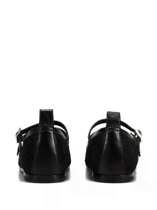 NODALETO Embellished Mesh Loafers