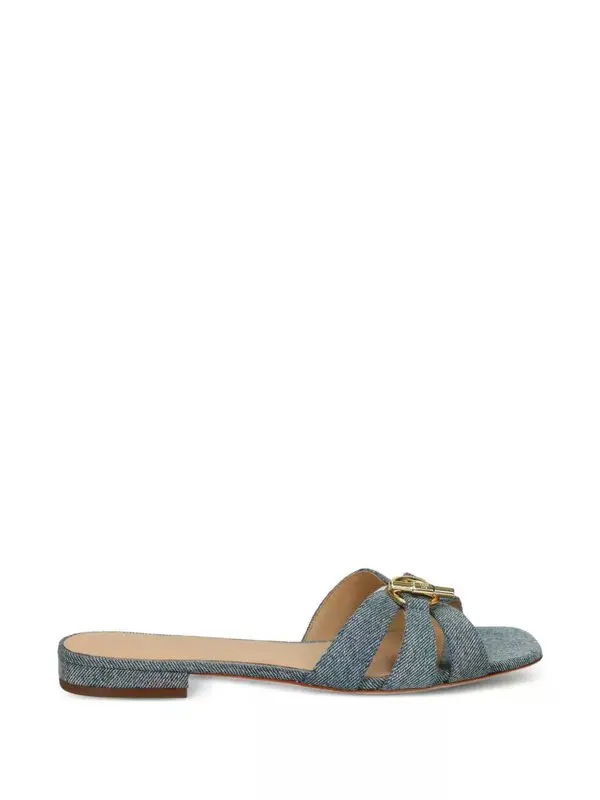 Ralph Lauren Logo Plaque Sandals