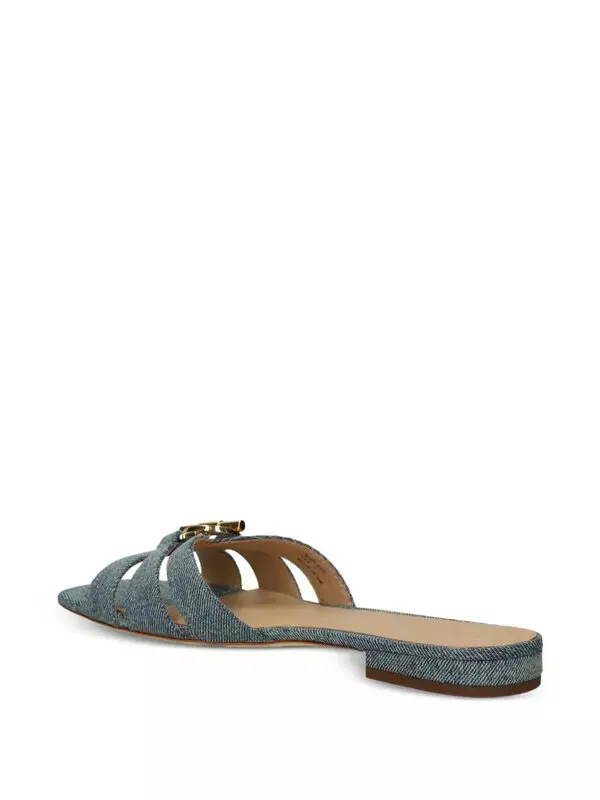 Ralph Lauren Logo Plaque Sandals