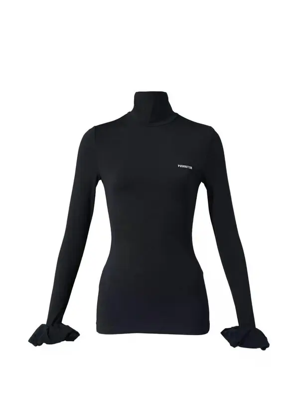 PUSHBUTTON Jersey Top With Logo Print