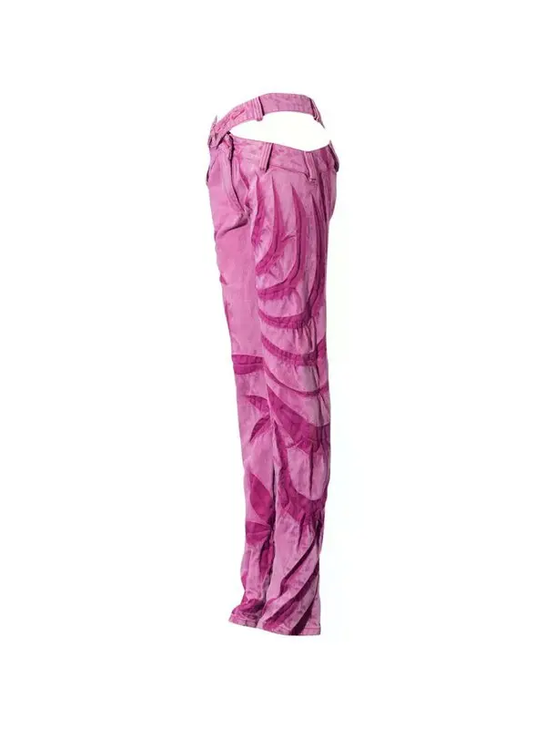 MASHA POPOVA Asymmetrical Bias-cut Jeans