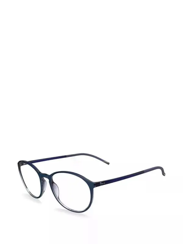 SILHOUETTE Spx Illusion Round-frame Glasses - Grey