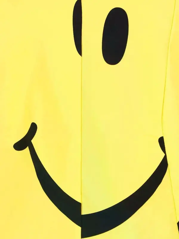 Moschino Smiley Patch T-shirt Dress - Black