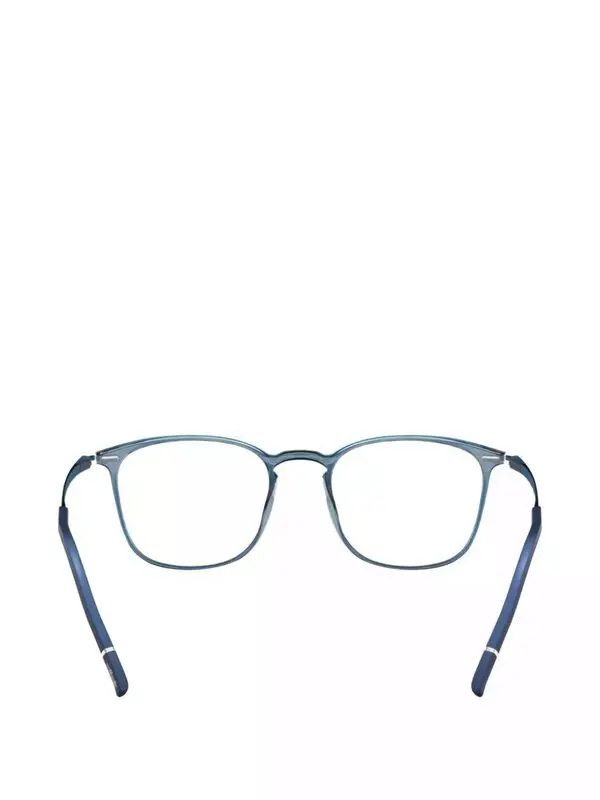 SILHOUETTE Round Frame Eyeglasses - Blue