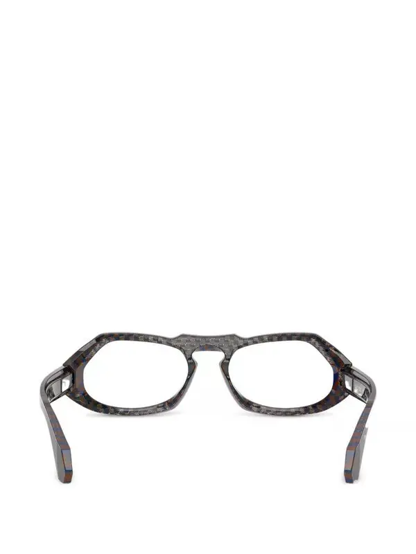 ALAIN MIKLI Geometric-frame Eyeglasses