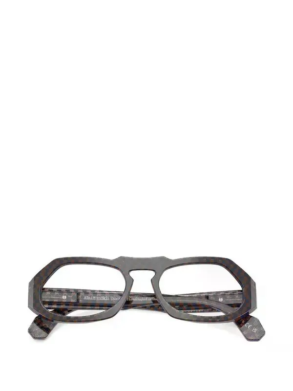 ALAIN MIKLI Geometric-frame Eyeglasses