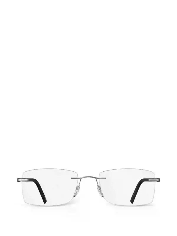 SILHOUETTE Rimless Rectangle-frame Glasses