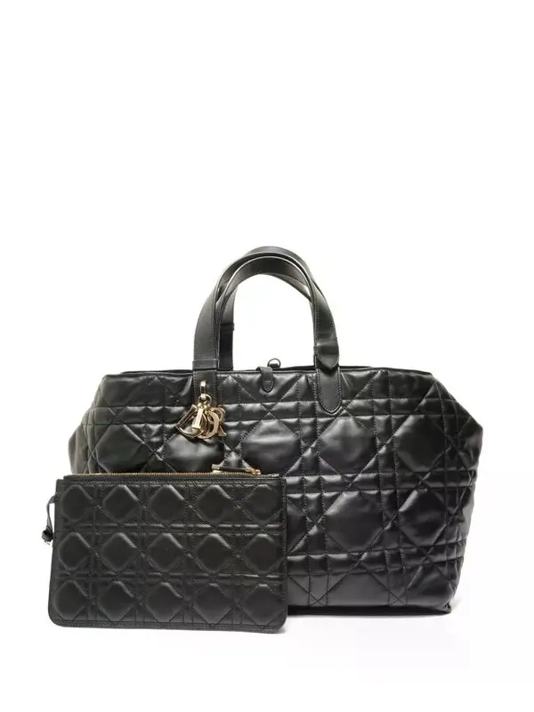 Dior 2019 Cannage Leather Tote Bag