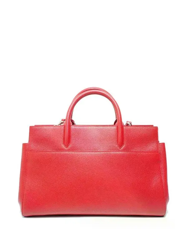 Saint Laurent Cabas Rive Gauche Tote Bag - Red