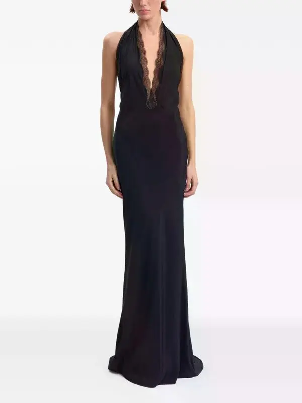 16Arlington Malena Lace-trim Gown