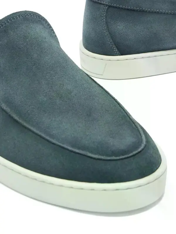 Magnanni Suede Slip-on Loafers