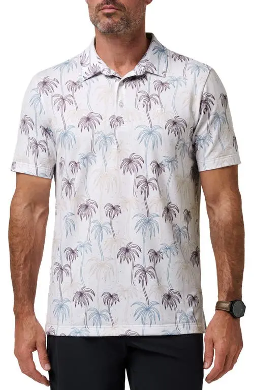 Travis Mathew Featherweight Palms Piqué Polo