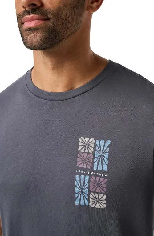 Travis Mathew Cabana Cotton Graphic T-shirt - Ebony